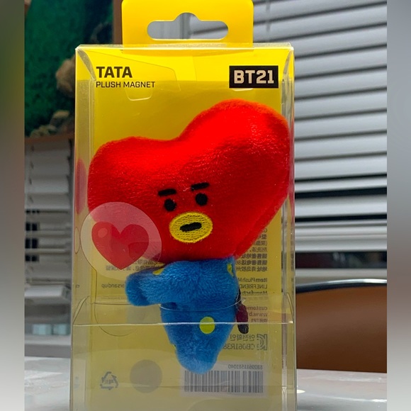Toys | Bt21 Plush Magnet Tata The Hand Are Magnets New | Poshmark